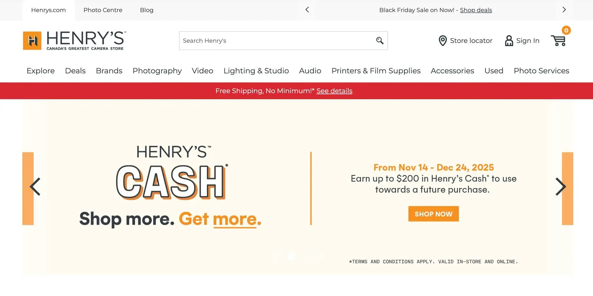Henrys.com Promo Codes for June 2026 - Retail Coupons
