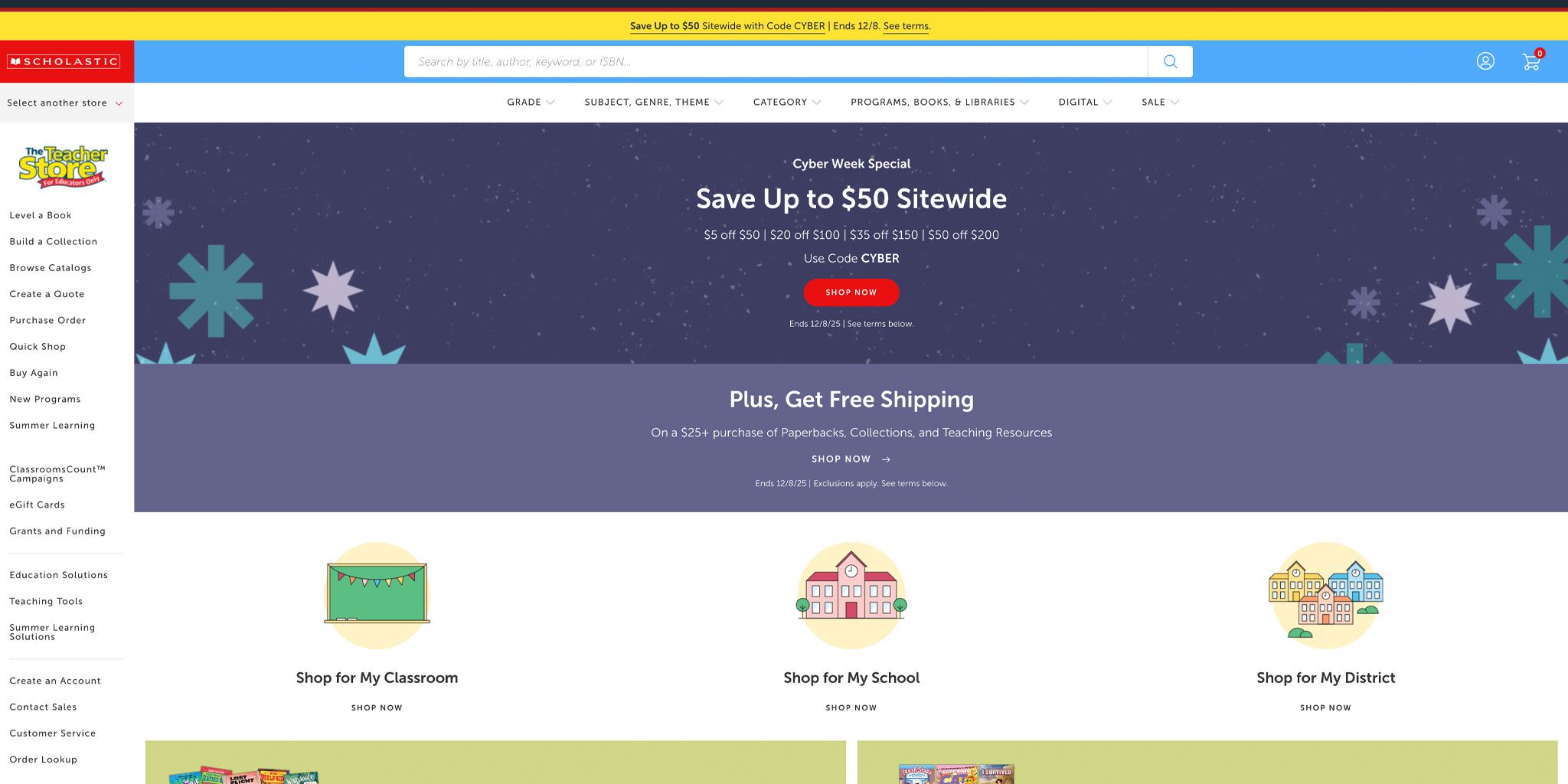 Scholastic.com Shop Promo Codes for March 2026 - Retail Coupons